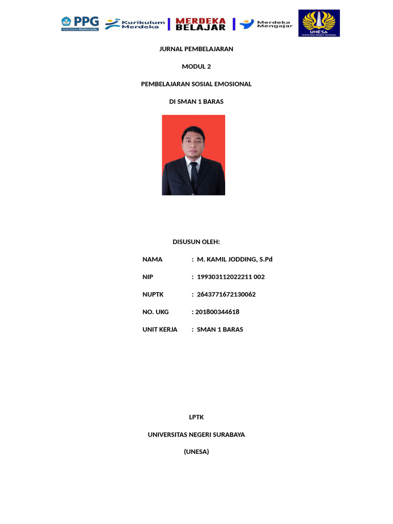 Jurnal Pembelajaran Modul 2 Pse | PDF