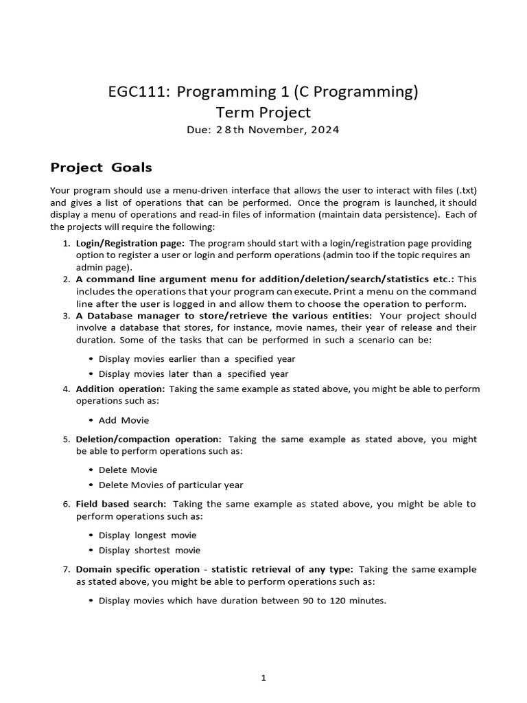 Project Details | PDF | Databases | Computer File