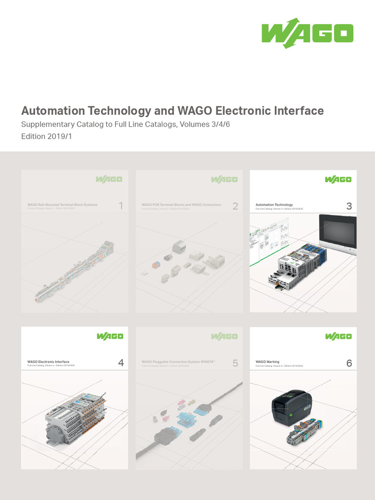 Automation Technology and WAGO Electronic Interface 60397399 | PDF ...