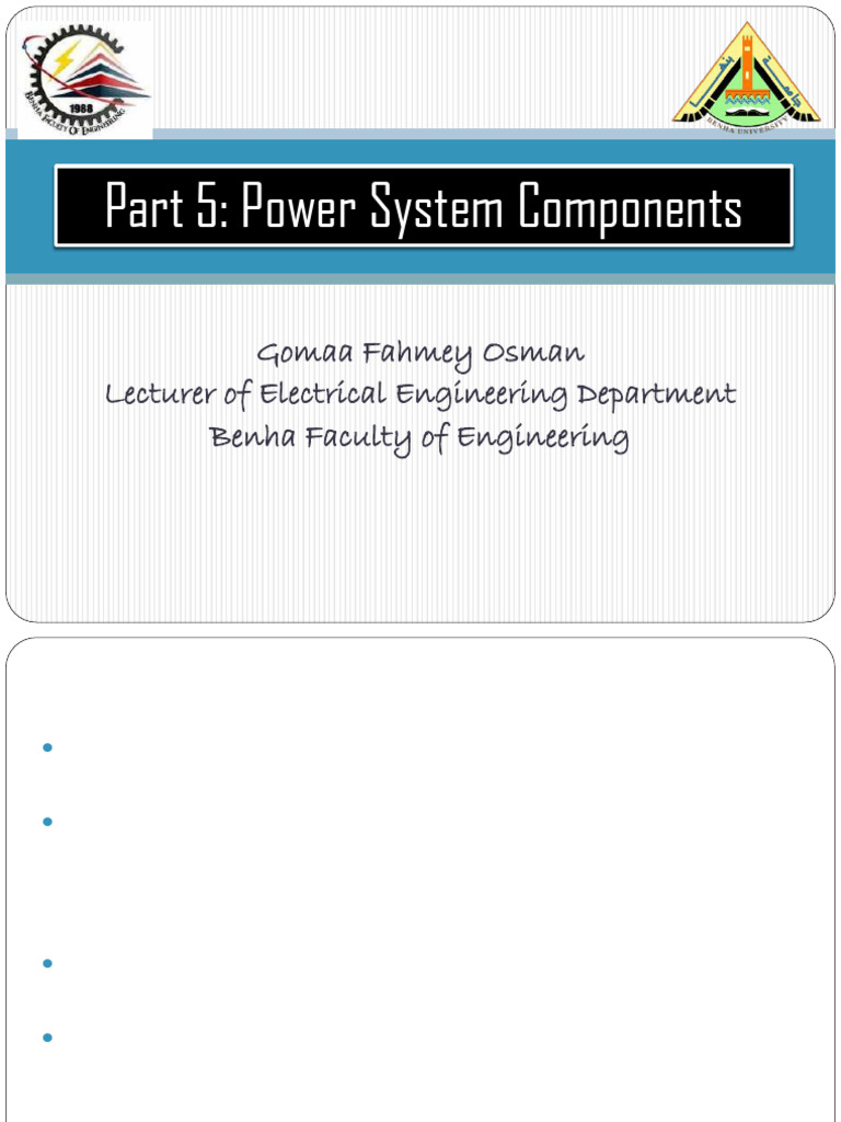 5-Power System | PDF | Electric Power Transmission | Power Station