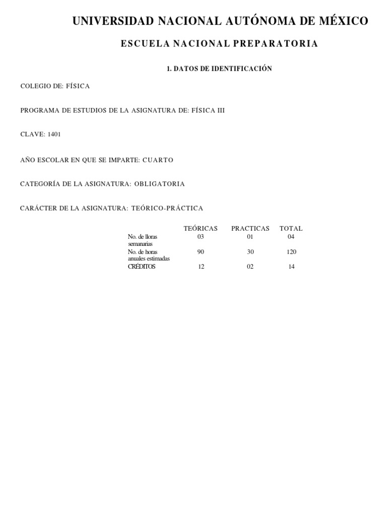 Fisica Unam | PDF