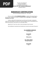 Certificate of First Time Jobseeker | PDF