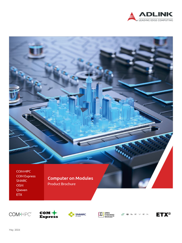 ADLINK Computer Modules Brochure | PDF | Operating System | Embedded System