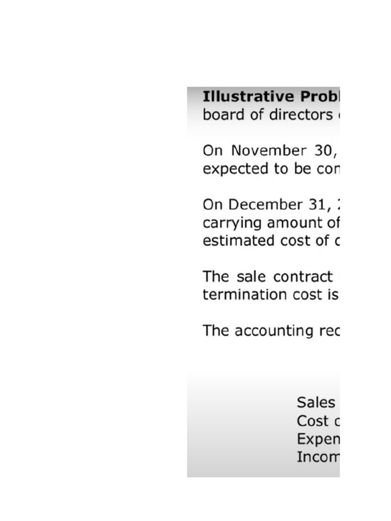 Discontinued Operation | PDF | Finance & Money Management | Technology ...