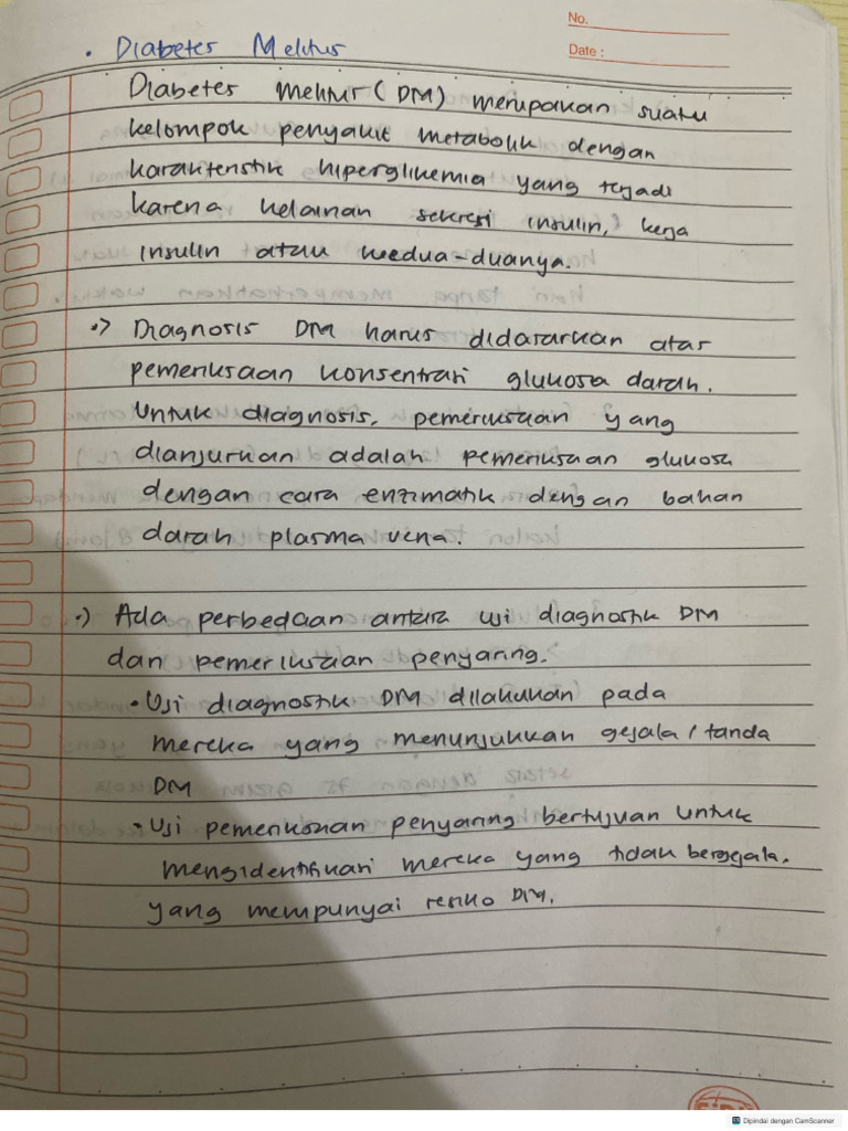 DM, Kad, HHS, Hipoglikemia | PDF