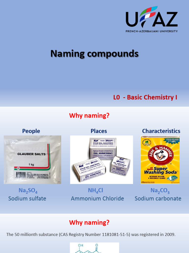 Chapter 2. Naming Compounds | PDF | Chemical Compounds | Ion