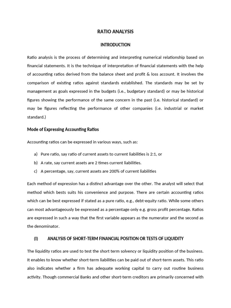 16. RATIO ANALYSIS | PDF | Dividend | Equity (Finance)