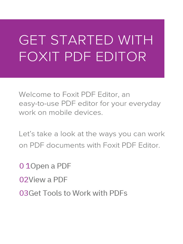 Get Started PDF | PDF