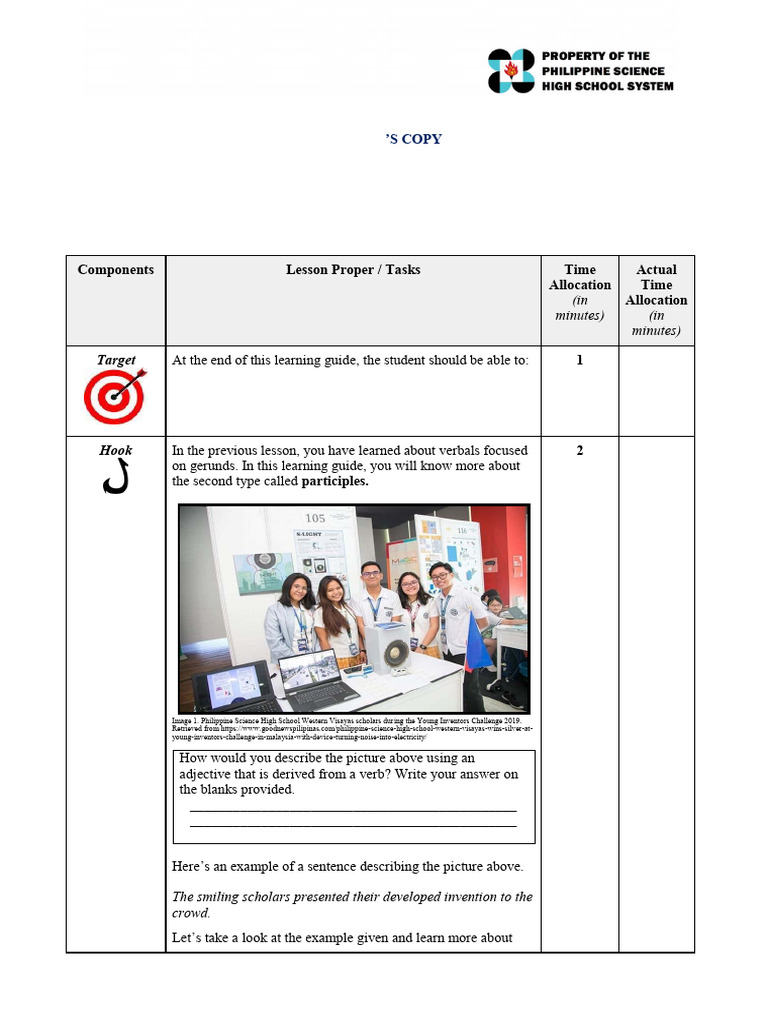 SLG Eng2 1.3 3 1 | PDF | Verb | Adjective