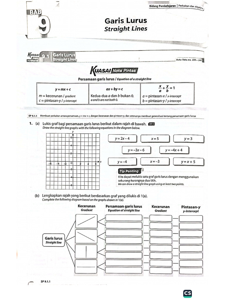 Chap 9 Straight Line | PDF
