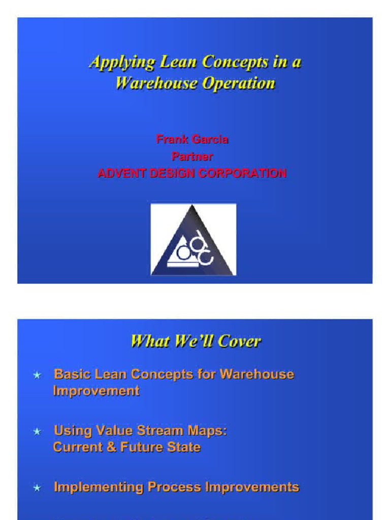 applying lean concepts | PDF