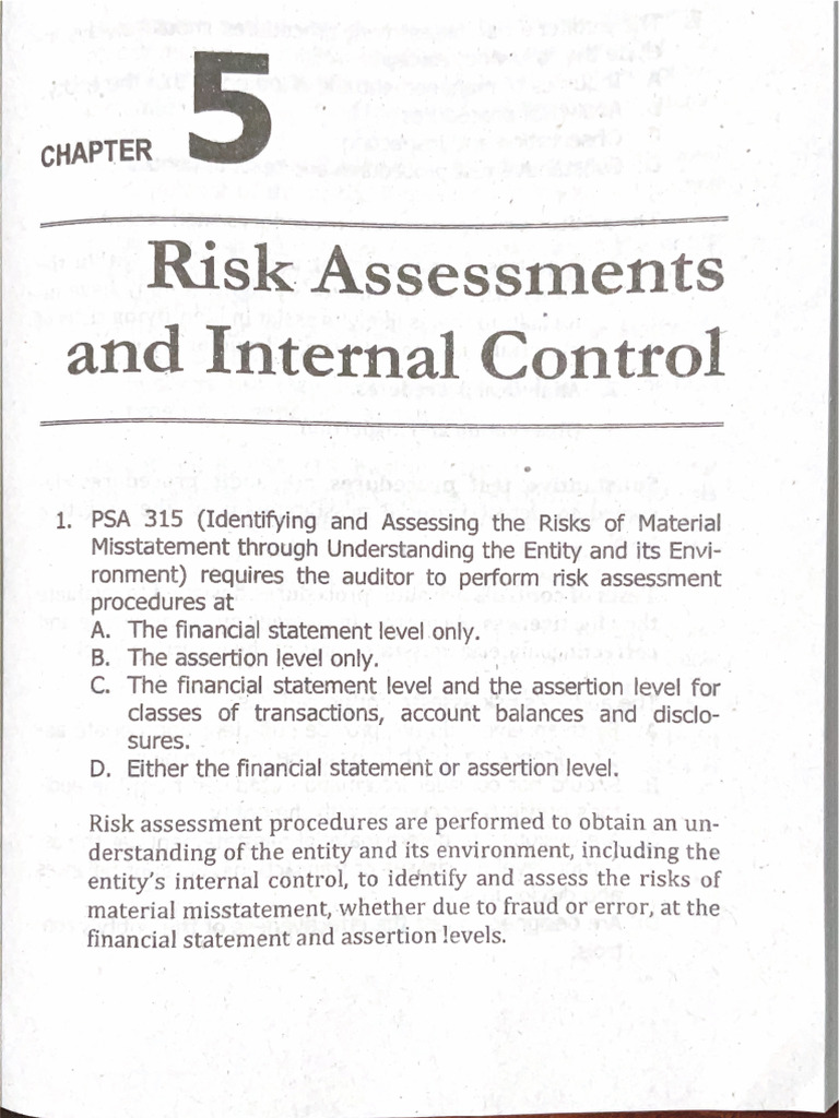 Risk Assessment | PDF