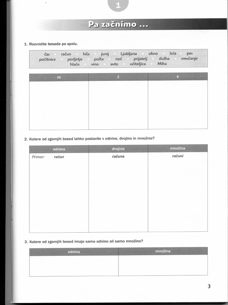 2 Delovni Zvezek | PDF