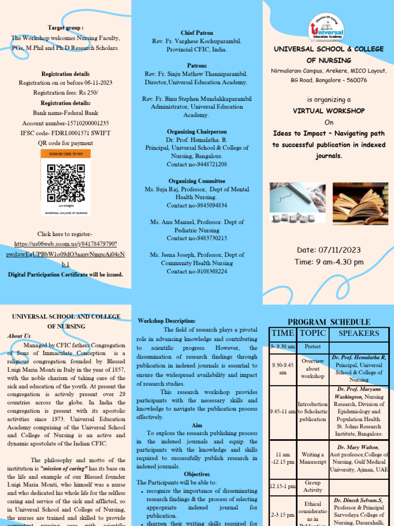 Virtual Workshop Brochure | PDF