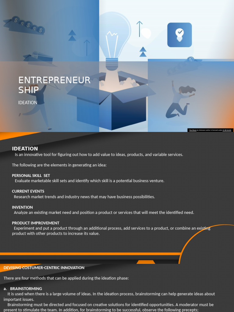 ideation | PDF | Brainstorming | Creativity