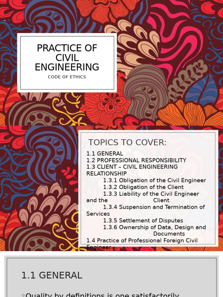 Practice of Civil Engineering1 | PDF | Legal Liability | Damages