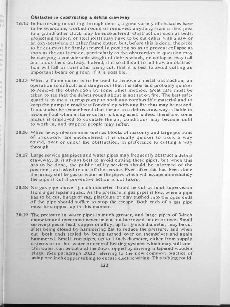 Civil Defence Handbook Page 129 | PDF