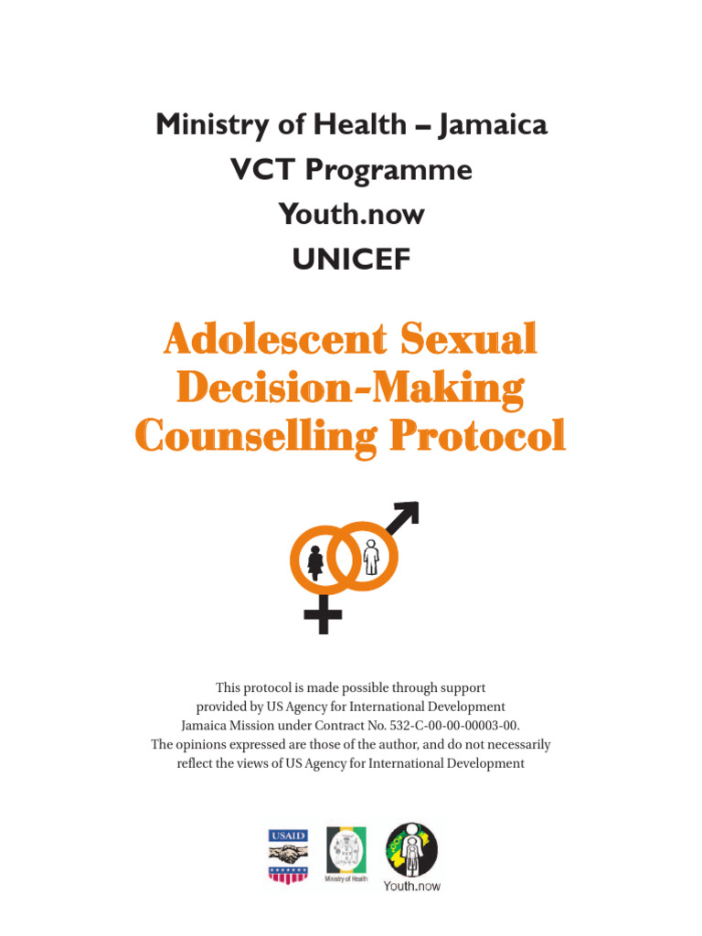 Adoloscent Sexual Counselling | PDF | Adolescence | Sexually Transmitted Infection