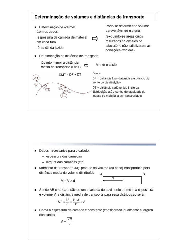 CÁLCULO DE DMT | PDF