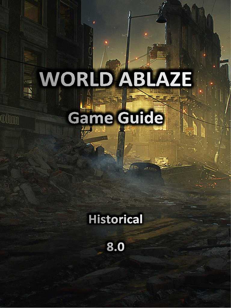 World Ablaze Game Guide Overview | PDF | Tanks | Armoured Warfare
