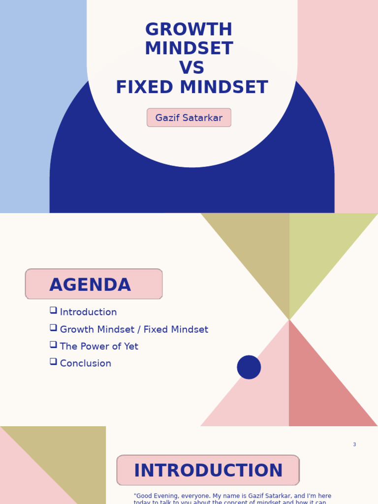 Growth vs. Fixed Mindset Insights | PDF | Mindset | Psychology