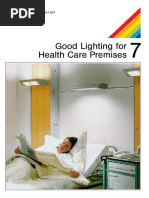 Hospital Illumination Standards Chart | PDF