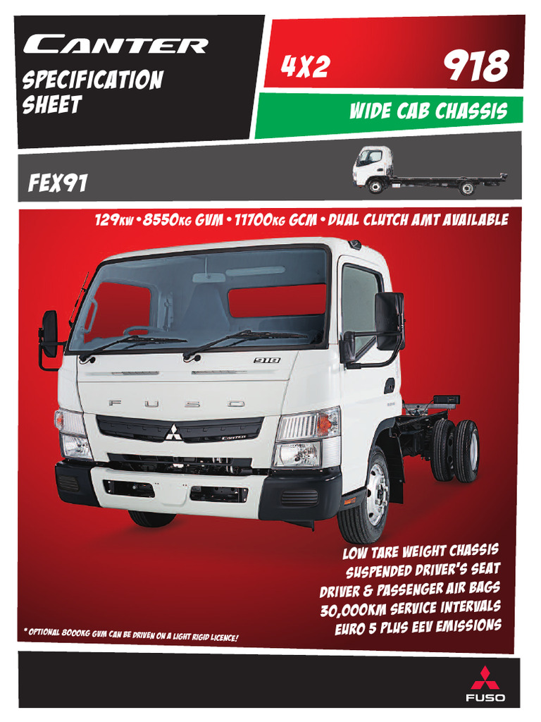 Canter 918 | PDF | Manual Transmission | Truck