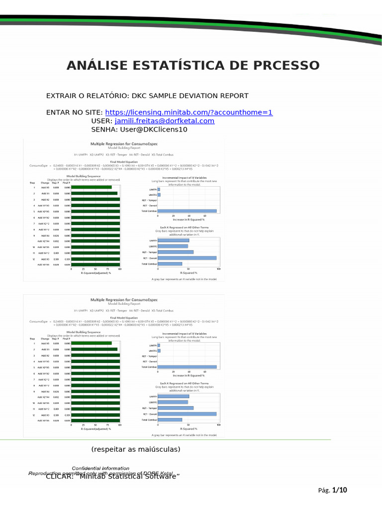 Passo A Passo Minitab Cep | PDF | Informática