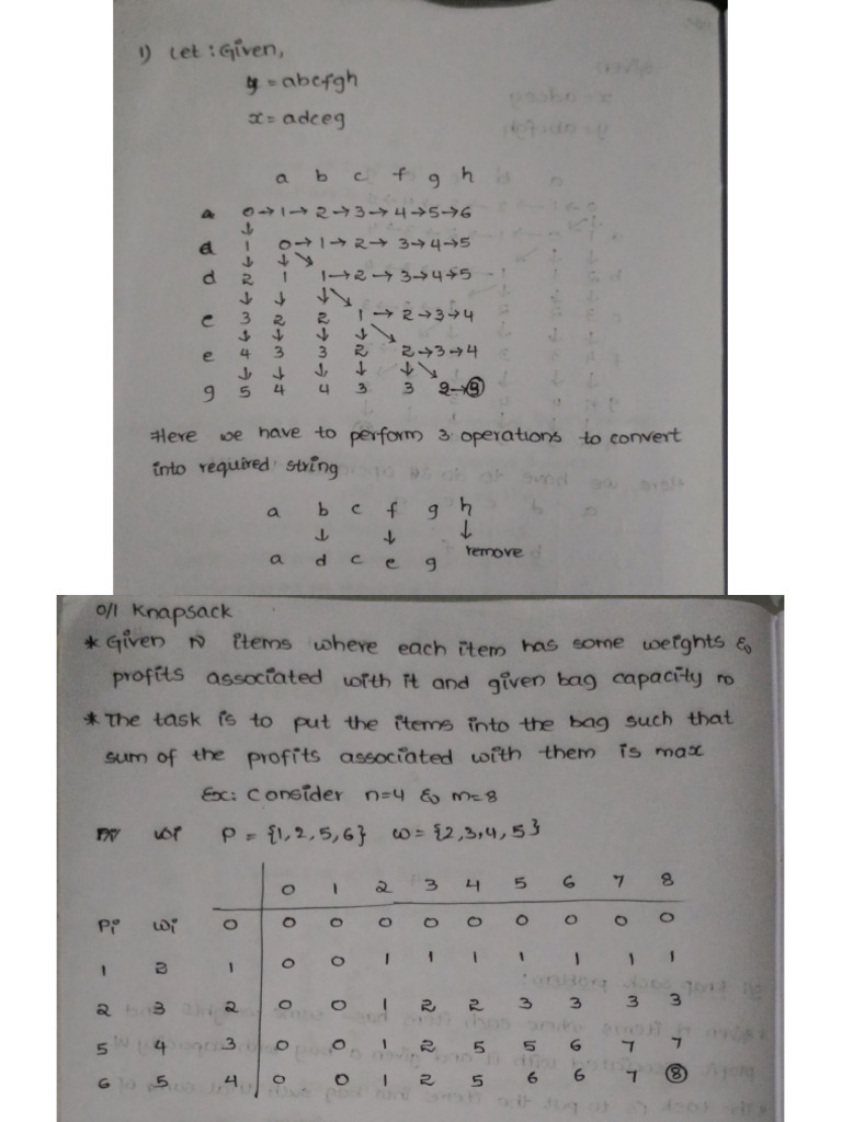 Daa Mid2 (1,2,4,5) Ques | PDF