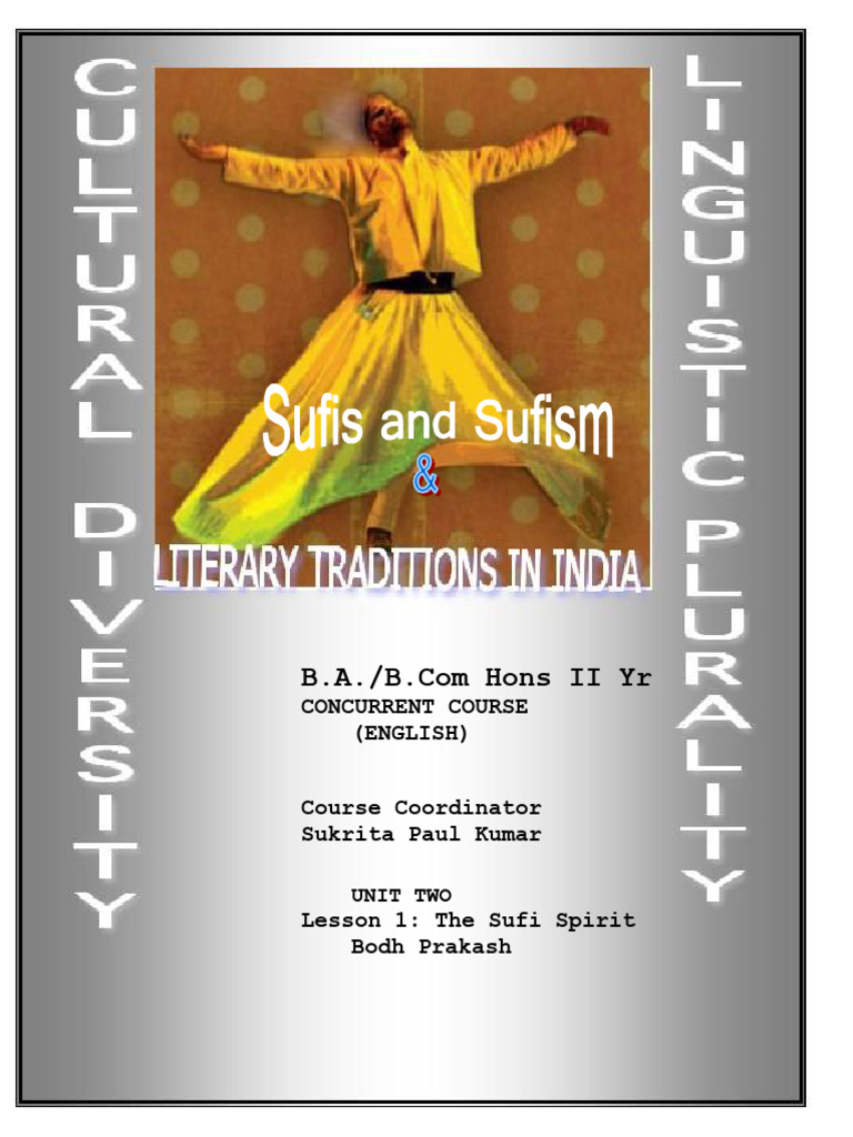 Sufi and Bhakti: The Mad Lover Concept | PDF | Sufism | Persian Philosophy