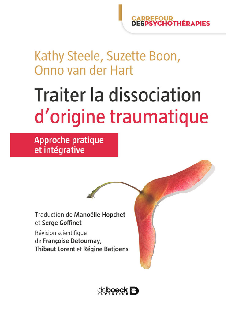 Traitement de la dissociation traumatique | PDF | Psychothérapie ...