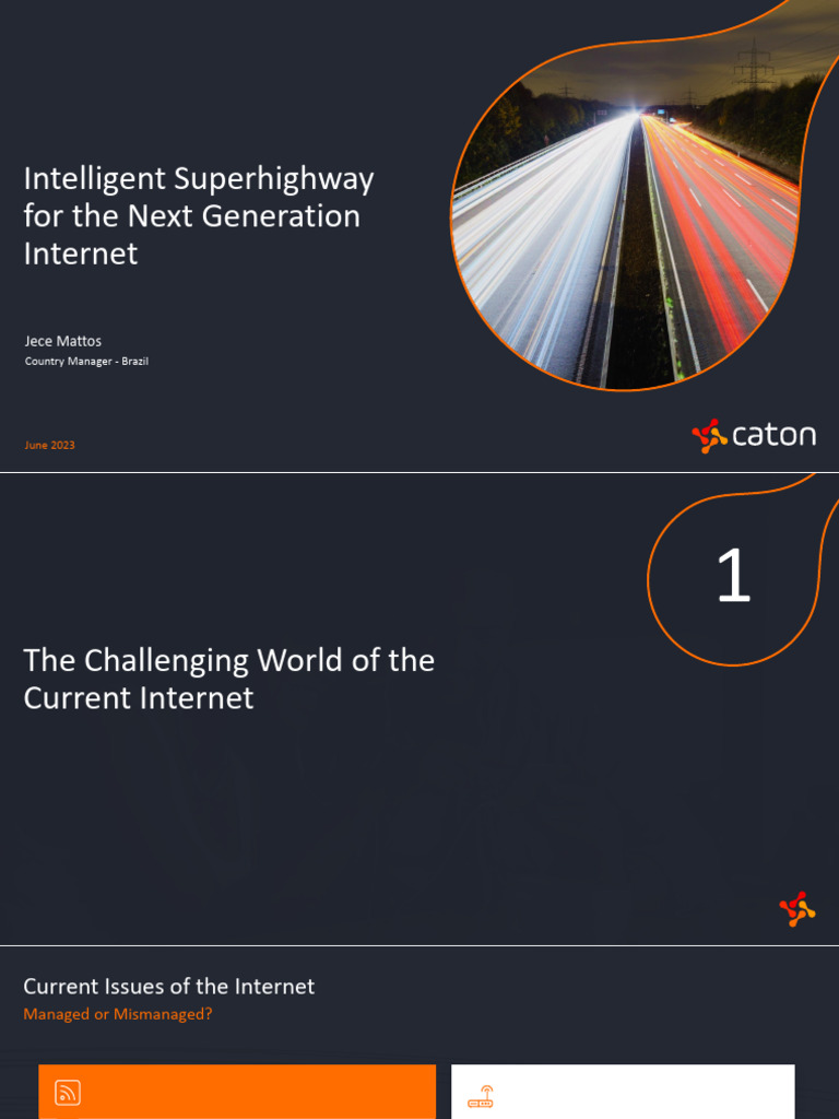 Caton Technology - Introduction To Media XStream | PDF | Computer Network | Routing