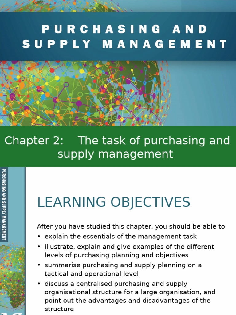 Chapter 2-SUPPLY CHAIN MANAGMENT | PDF | Procurement | Performance ... Chapter 2-SUPPLY CHAIN MANAGMENT | PDF | Procurement | Performance ...