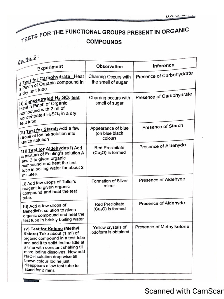 Functional Groups | PDF
