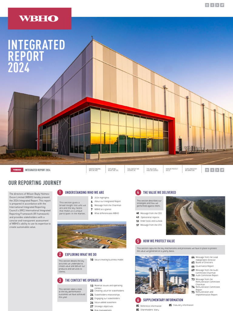 Integrated Report 2024 | PDF | Financial Statement | Business Economics