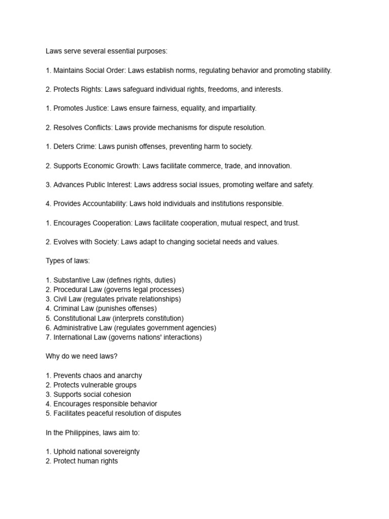Why Law | PDF