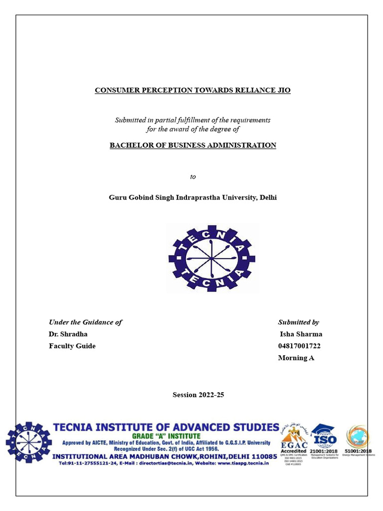 Reliance jio | PDF | Telecommunications | Service Industries