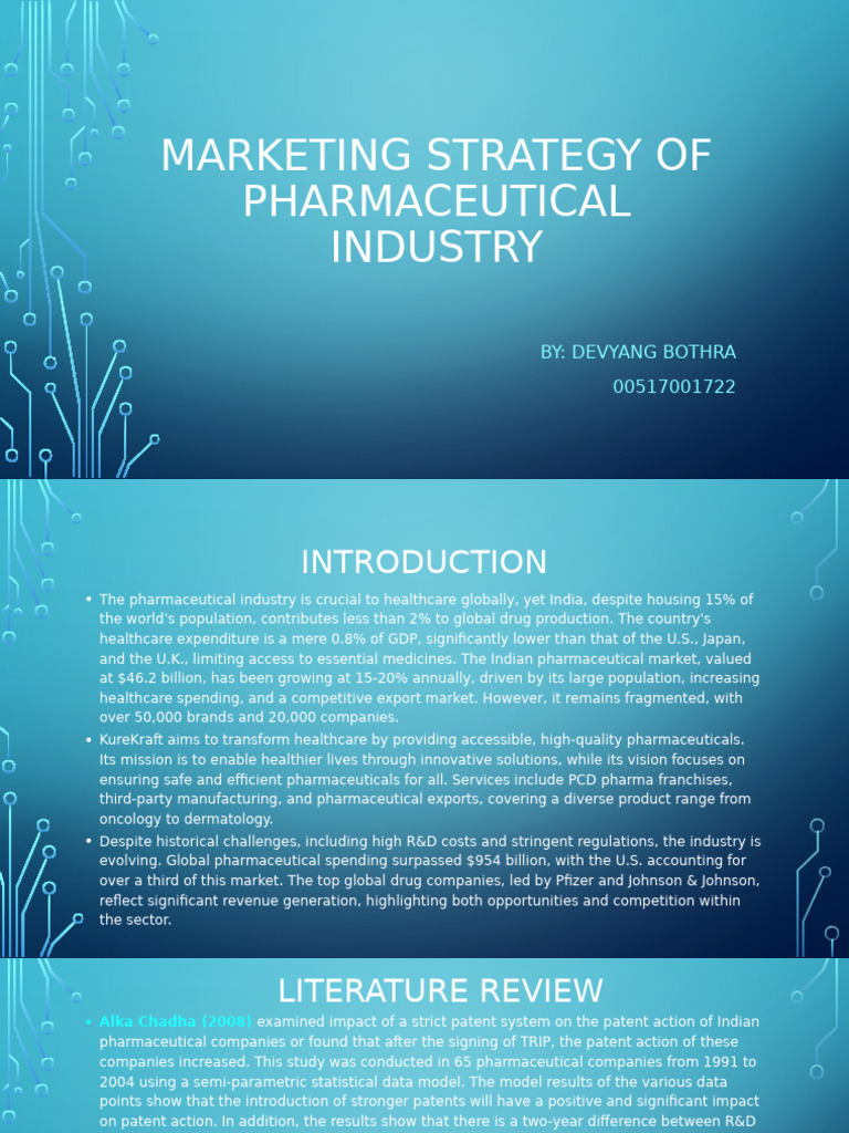 STR PPT | PDF | Pharmaceutical Industry | Marketing