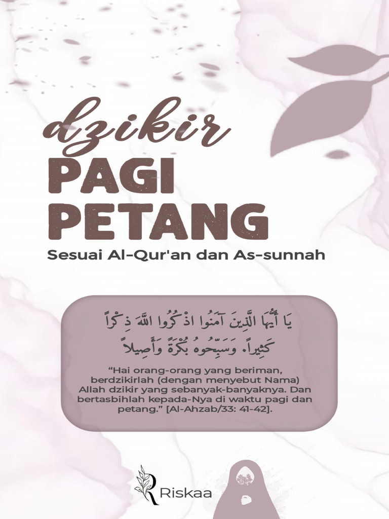 Dzikir Pagi Dan Petang ? | PDF