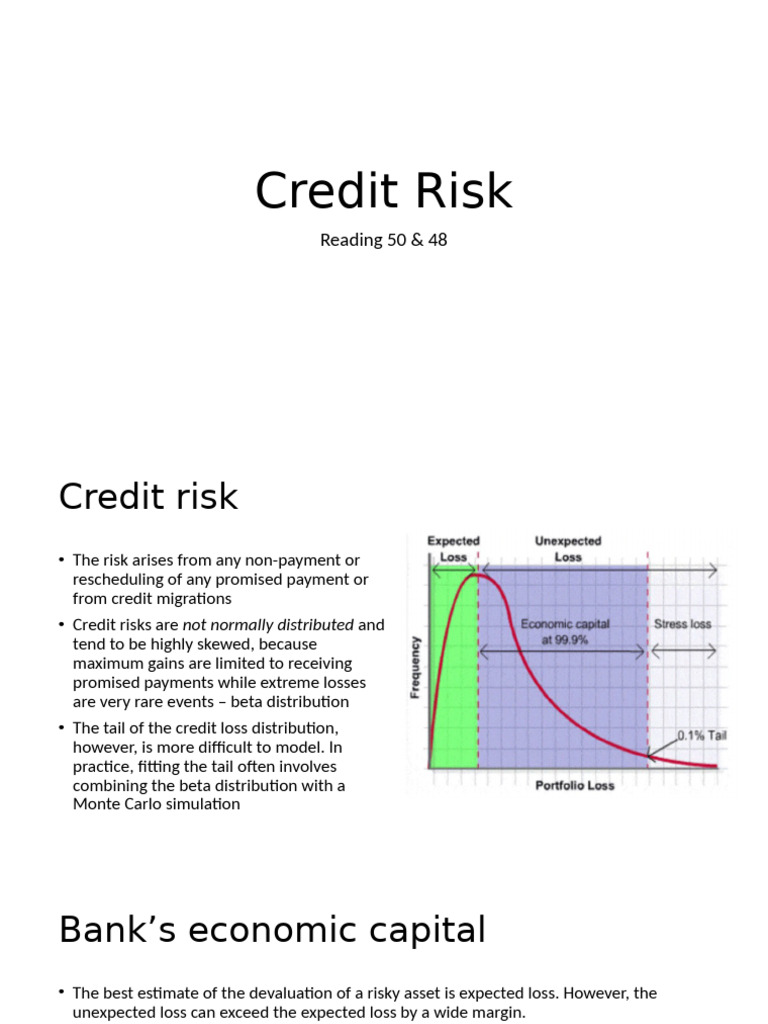 Credit Risk | PDF | Bond Credit Rating | Credit