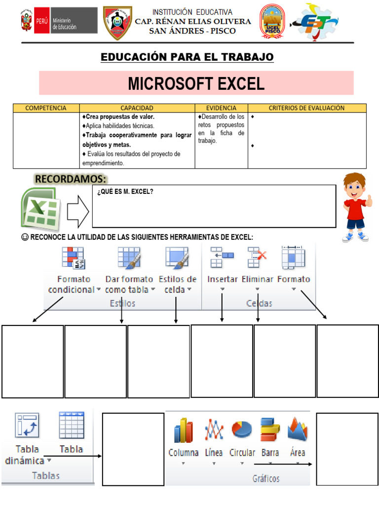 FICHA 3 - Excel | PDF
