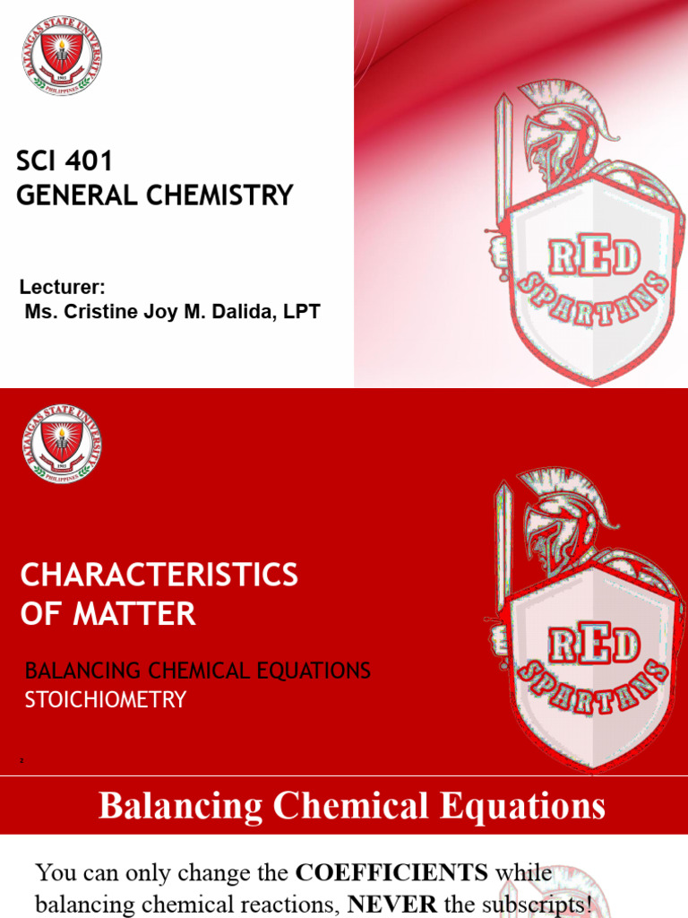 2.3-Electrochemical Reaction-Balancing Chemical Equations and ...