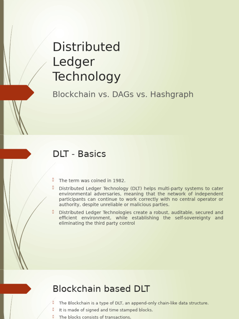 Lec 10 - Blockchain vs DLT Variants | PDF | Bitcoin | Cryptocurrency Lec 10 - Blockchain vs DLT Variants | PDF | Bitcoin | Cryptocurrency