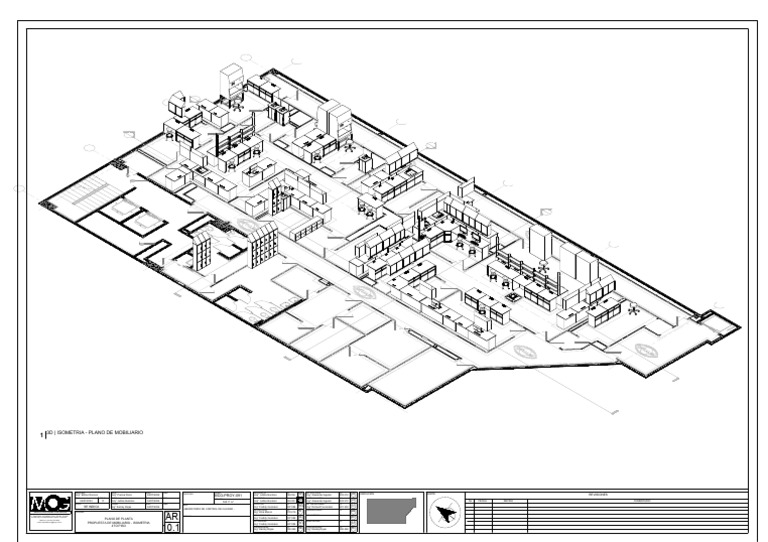 Mcg-Proy-091 Ar-10-1 - Cuarto Piso - Propuesta de Mobiliario | PDF