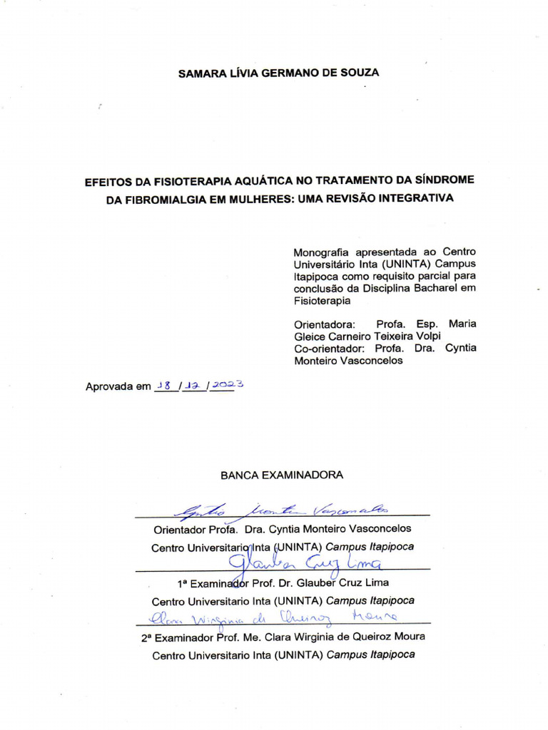 Banca Assinaturas | PDF