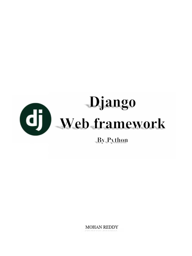 DJANGO | PDF | World Wide Web | Internet & Web
