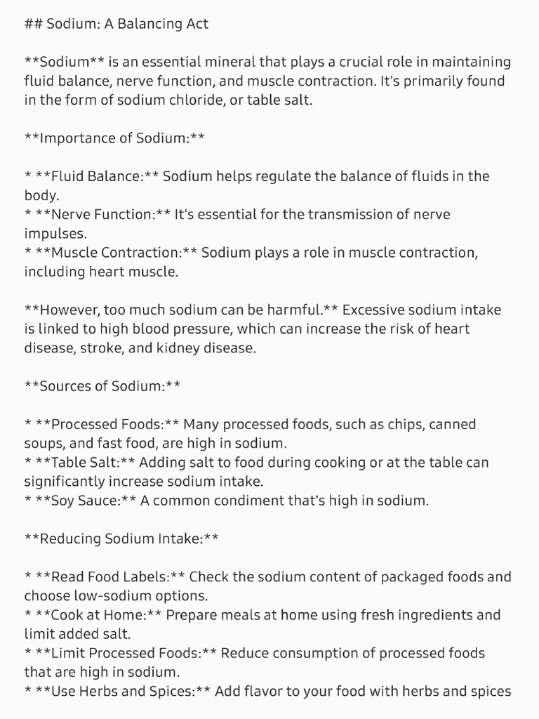 Sodium - 241108 - 173312 | PDF