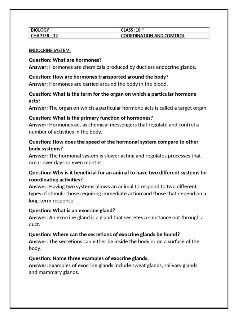 Biology Chapter 12... | PDF | Wellness