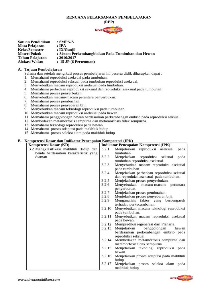RPP Bab 2 | PDF | Sains & Matematika
