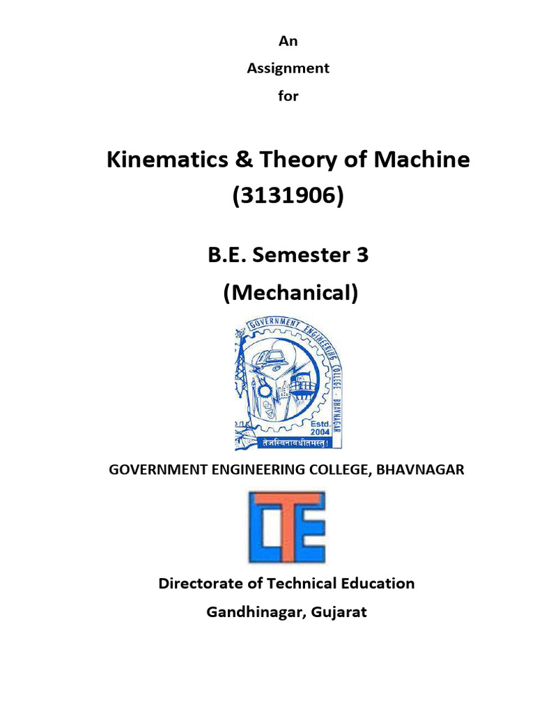 KTOM Assignment 2024-25 | PDF | Brake | Clutch